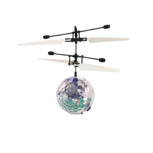 Jucarie Zburatoare cu Senzor de Miscare, Lumini Led, Minge Disco ...