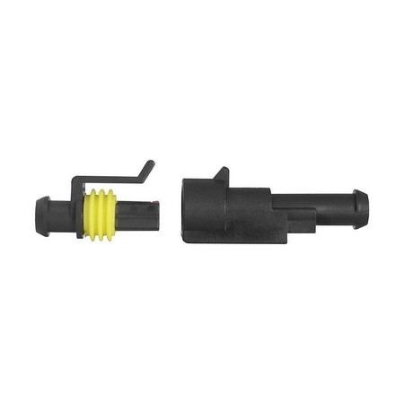 Conector cablu ermetic, 24 V, IP67, Negru - eMAG.ro