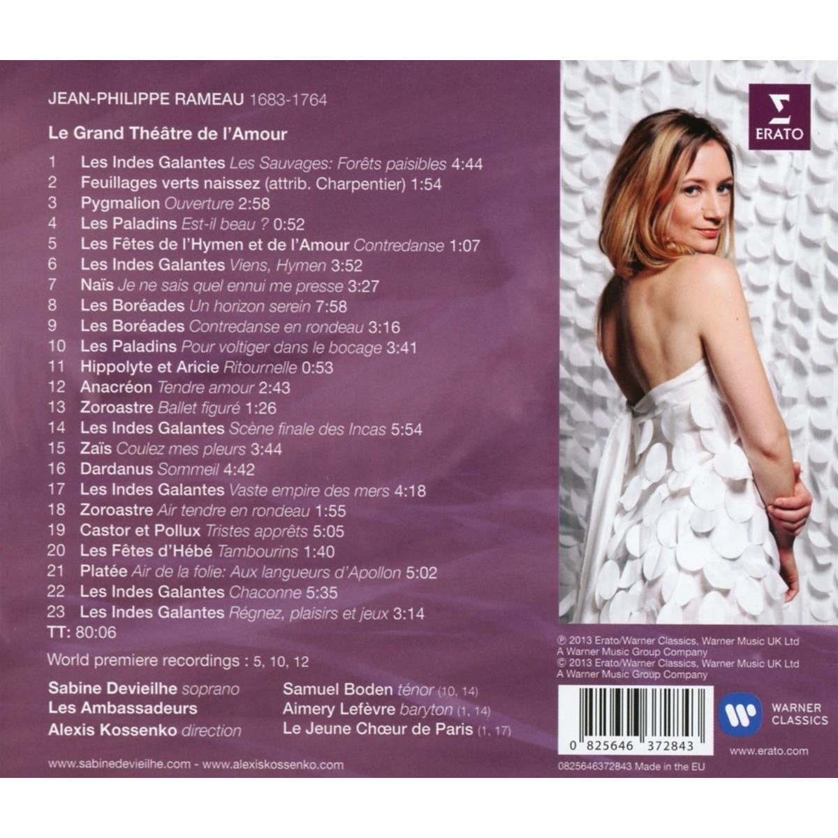 Jean Philippe RameauSabine Devieilhe - Rameau: Opera Arias - eMAG.ro