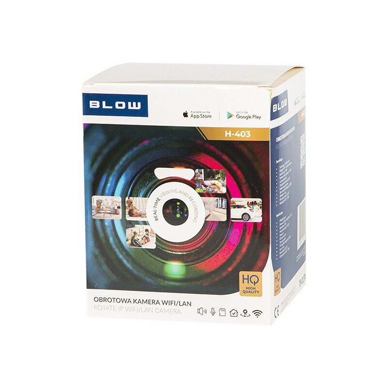 Camera, WiFi, 3MP, Rotativa, IP66, Alb - eMAG.ro