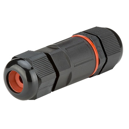 Conector cablu electric, 7.5 cm, IP68, Negru/Portocaliu - eMAG.ro
