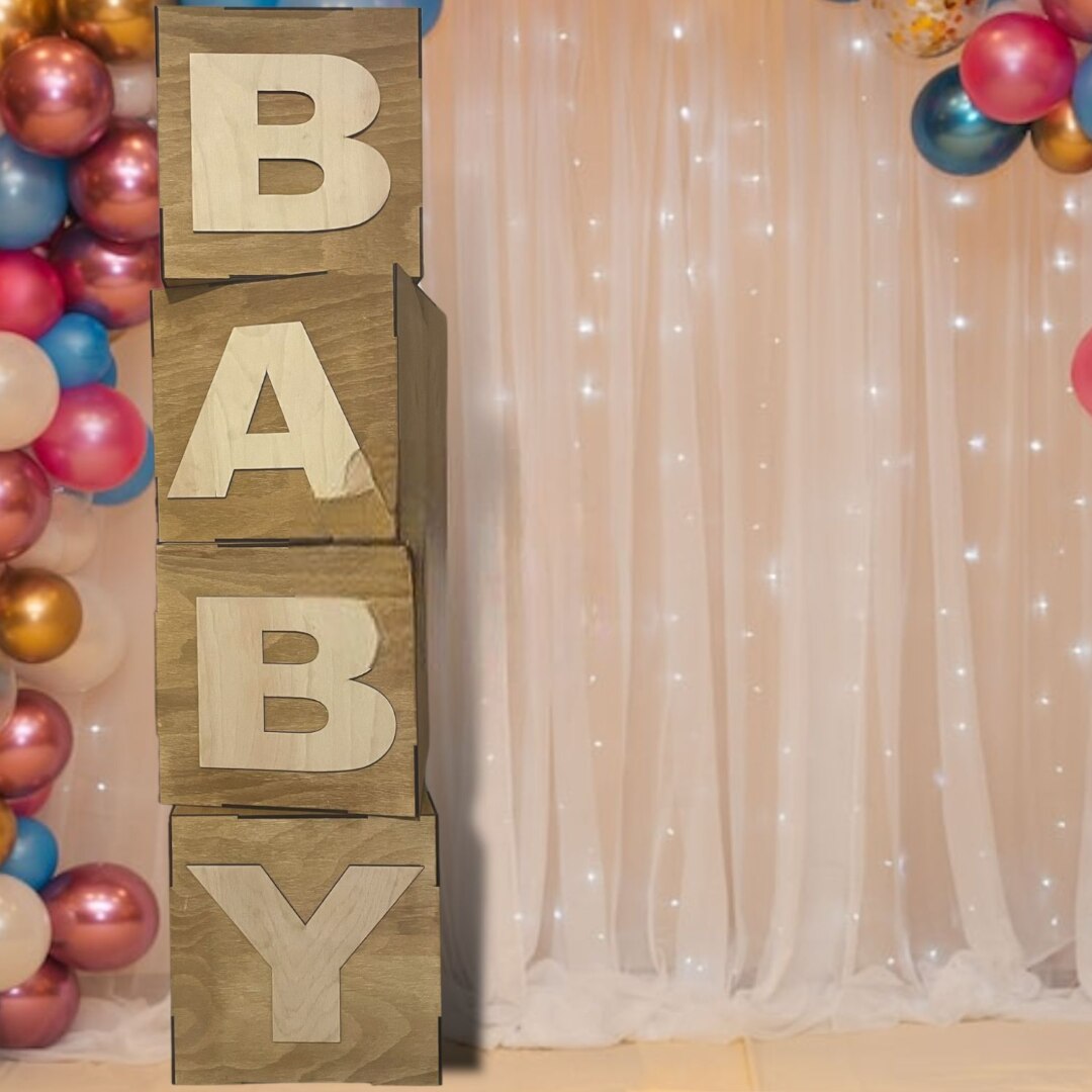 Cuburi BABY, Lemn, Maro, 120x30 cm - eMAG.ro