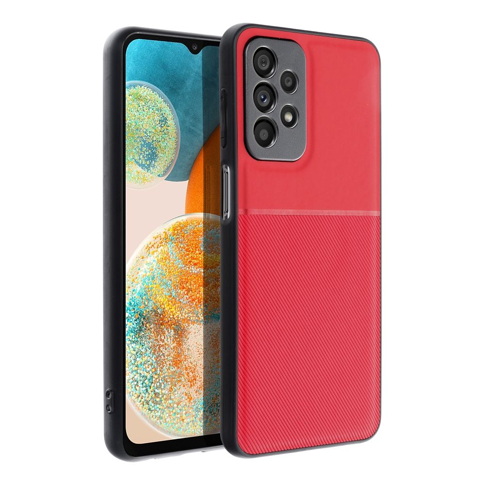 Калъф за телефон, Noble, Samsung A23 5G, Полиуретан, Червен - eMAG.bg