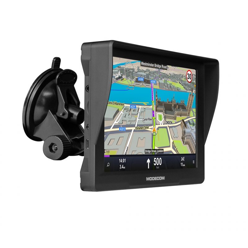 Navigatie auto, Modecom FreeWAY, 8GB, Bluetooth, Negru - eMAG.ro