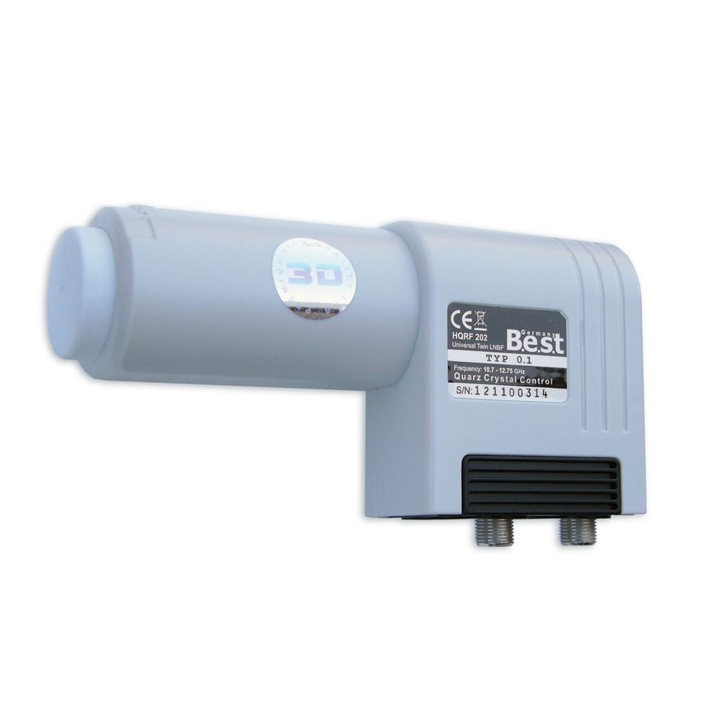 1 obiectiv LNB Twin BEST HQRF 202 0,1 dB - eMAG.ro