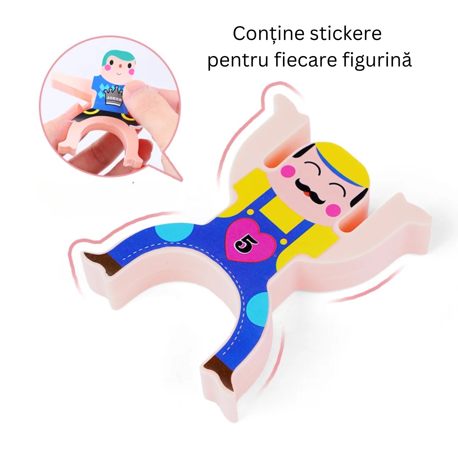 Set Educativ de Stivuit si Construit, Trupa de Acrobati, Multiple ...