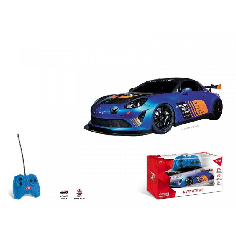 Masinuta copii Mondo Motors R/C Alpine GT4, 3+ ani, Multicolor - eMAG.ro
