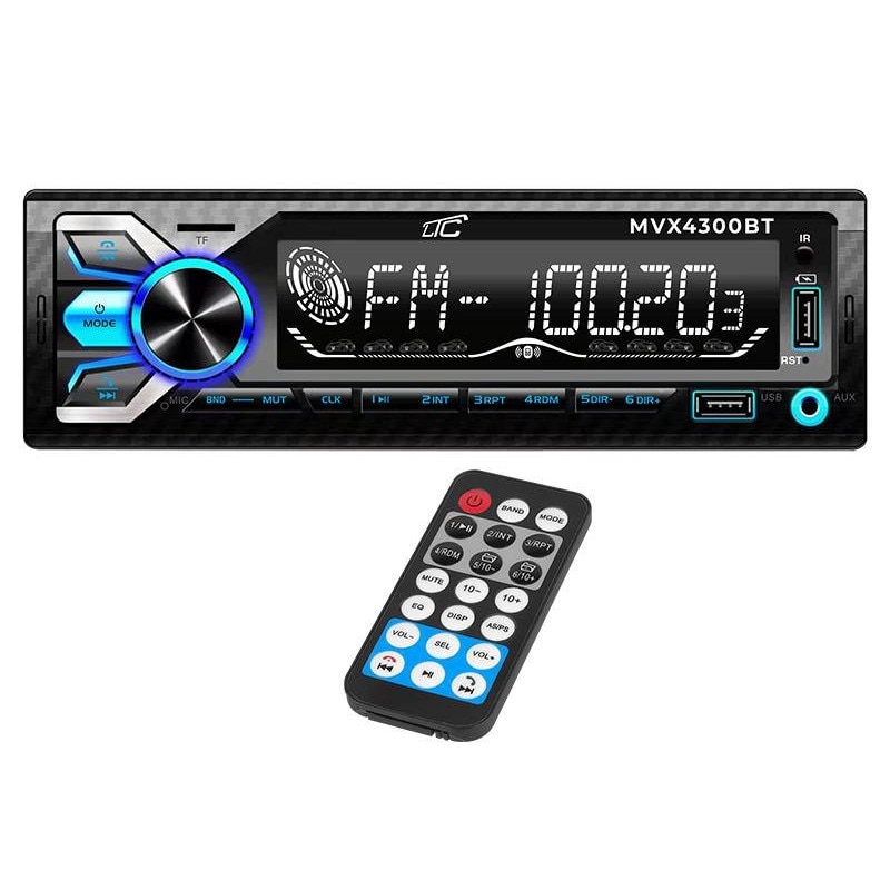 Radio auto, LTC, USB, Cu telecomanda, Multicolor - eMAG.ro