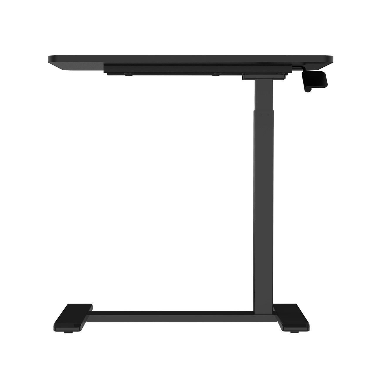 Masa reglabila pe roti, Spacetronik, 700 x 400 x 16 mm, Alb - eMAG.ro