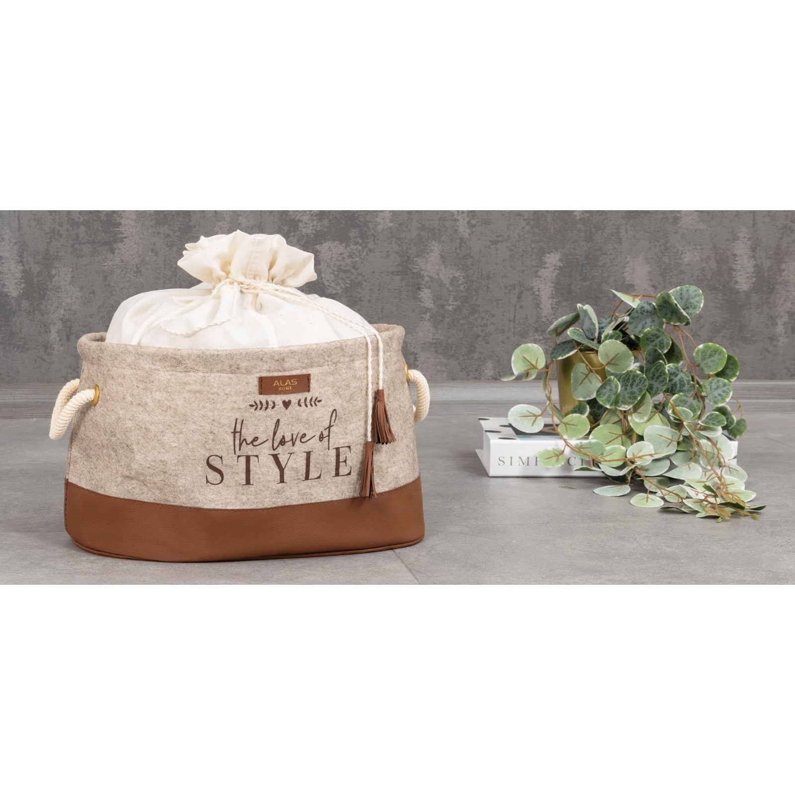 Cos de haine/accesorii, pasla, foldabil, cu capac, dimensiuni 46cmx31cm ...