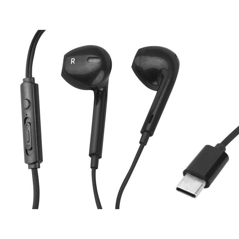 Casti audio telefon, Somostel Mufa USB Type-C, Negru - eMAG.ro