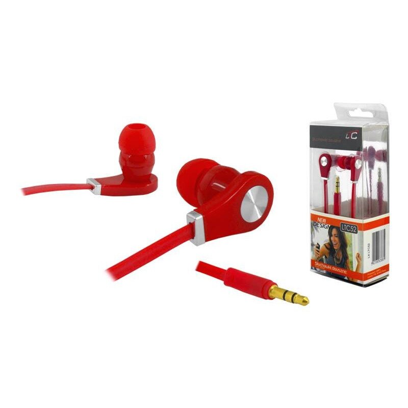 Casti audio telefon, LTC, 105dB, Rosu - eMAG.ro