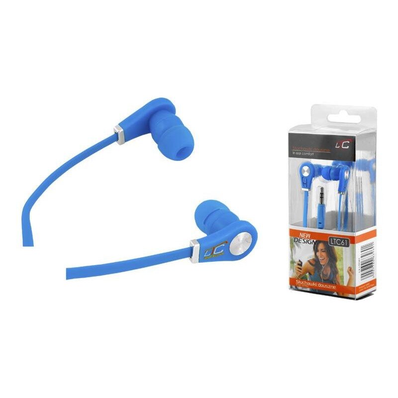Casti audio telefon, LTC, 105dB, Albastru - eMAG.ro