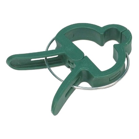 Set 12 clipsuri pentru plante, Plastic, Verde, 4.5x6 cm - eMAG.ro