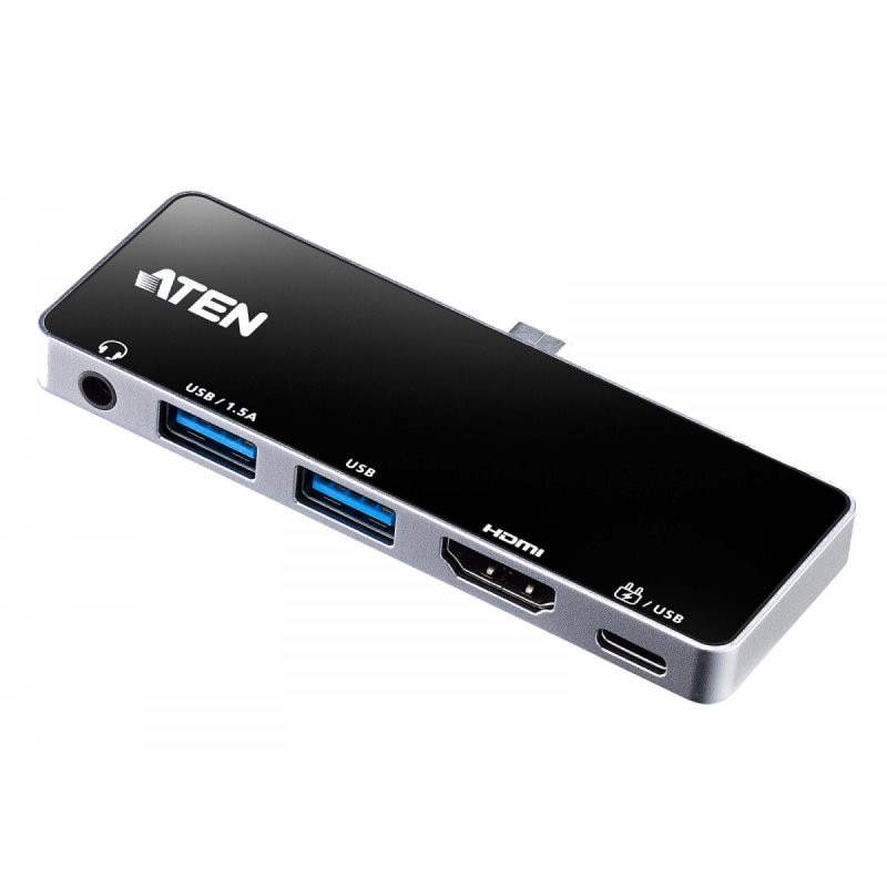 Docking station, Aten, USB-C, PD92W, UH3238-AT, Negru - eMAG.ro