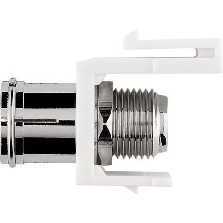Modul de conectare cablu coaxial, Argintiu/Alb - eMAG.ro