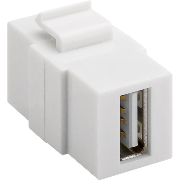 Modul conectare cablu USB, Plastic, Alb - eMAG.ro