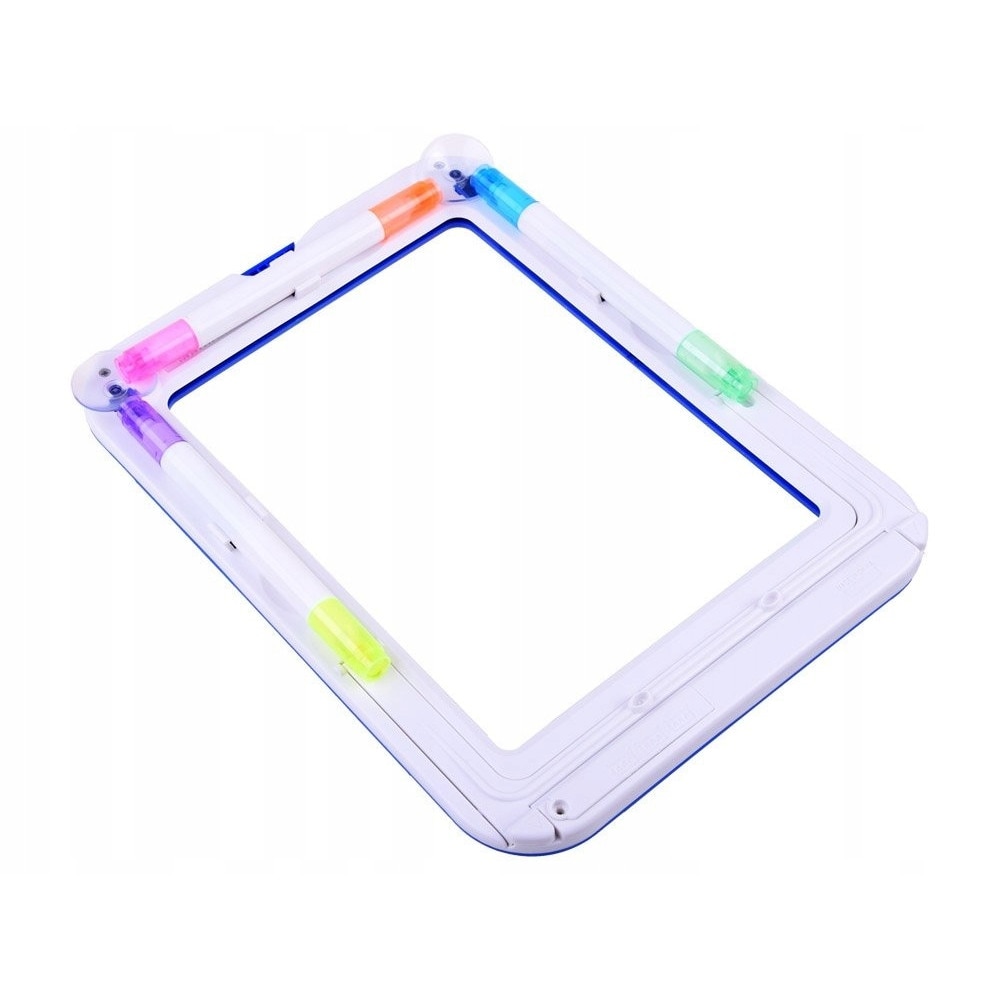 Tableta de desenat pentru copii, Magic, 3xAAA, LED, Multicolor - eMAG.ro