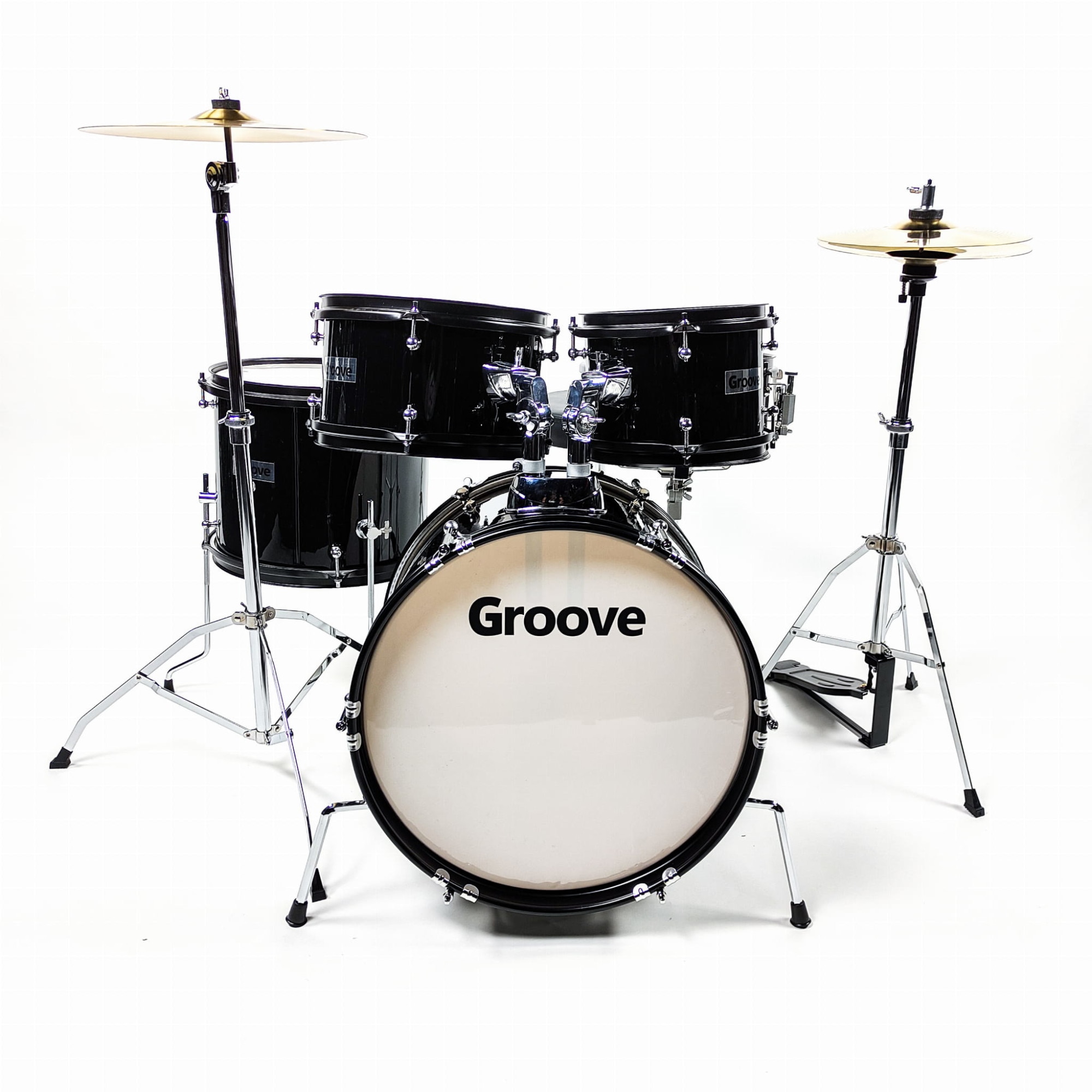 Set de tobe, Groove, Junior, Negru - eMAG.ro