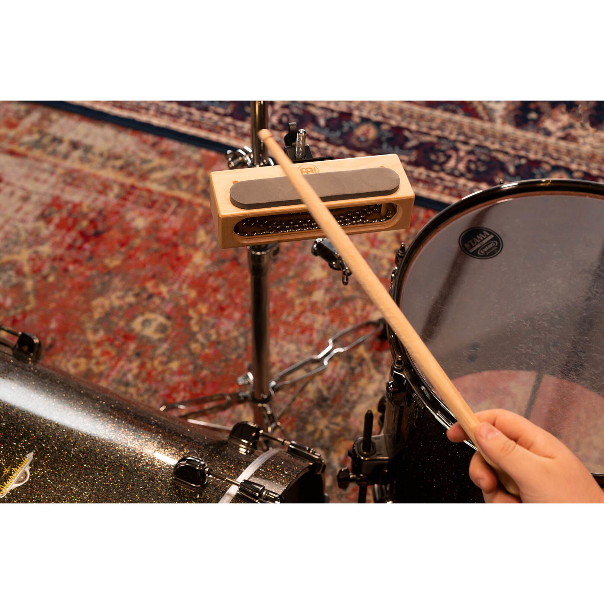 Instrument de percutie, Meinl, Lemn, Bej - eMAG.ro