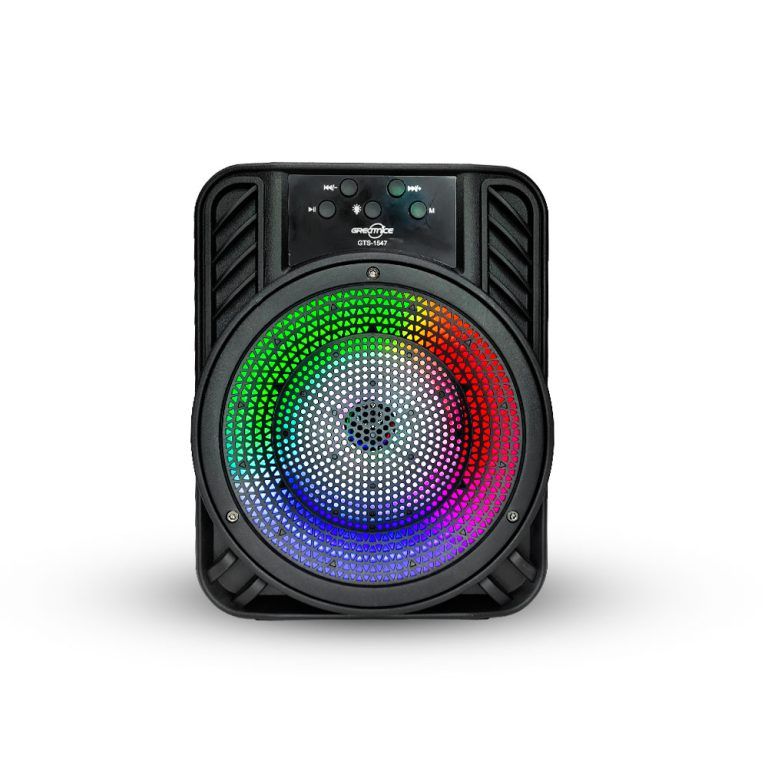 Boxa Bluetooth 4″ LED RGB, GTS-1547, Negru - eMAG.ro