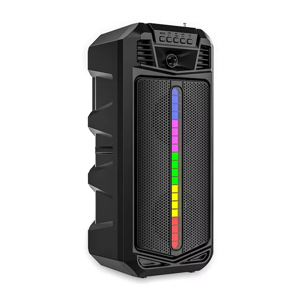 Boxa portabila cu incarcare solara, AUX/BT, RGB - eMAG.ro