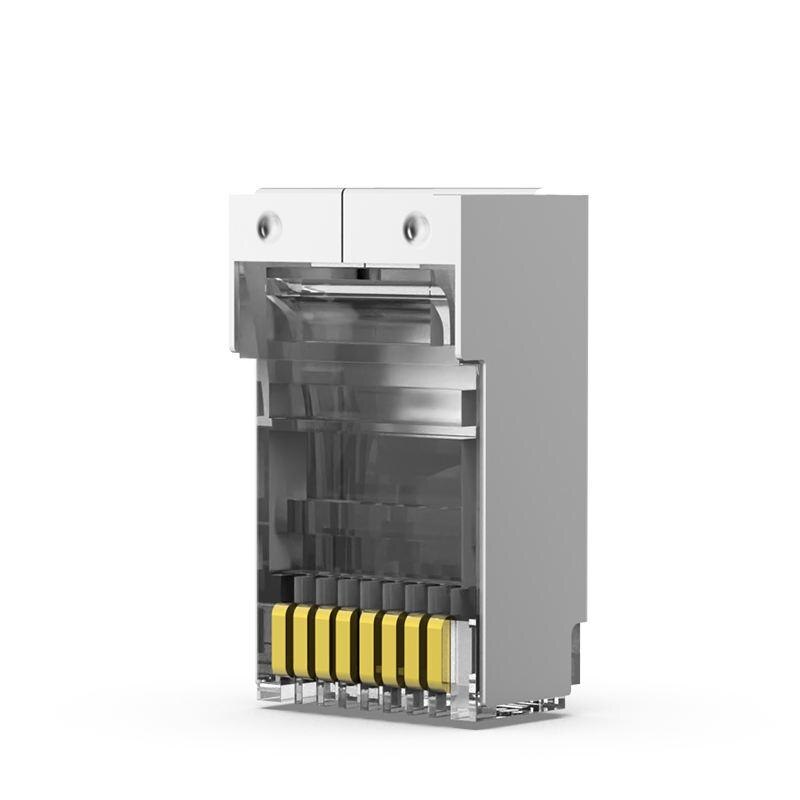 Set 10 mufe RJ45 metalice, ecranate - eMAG.ro