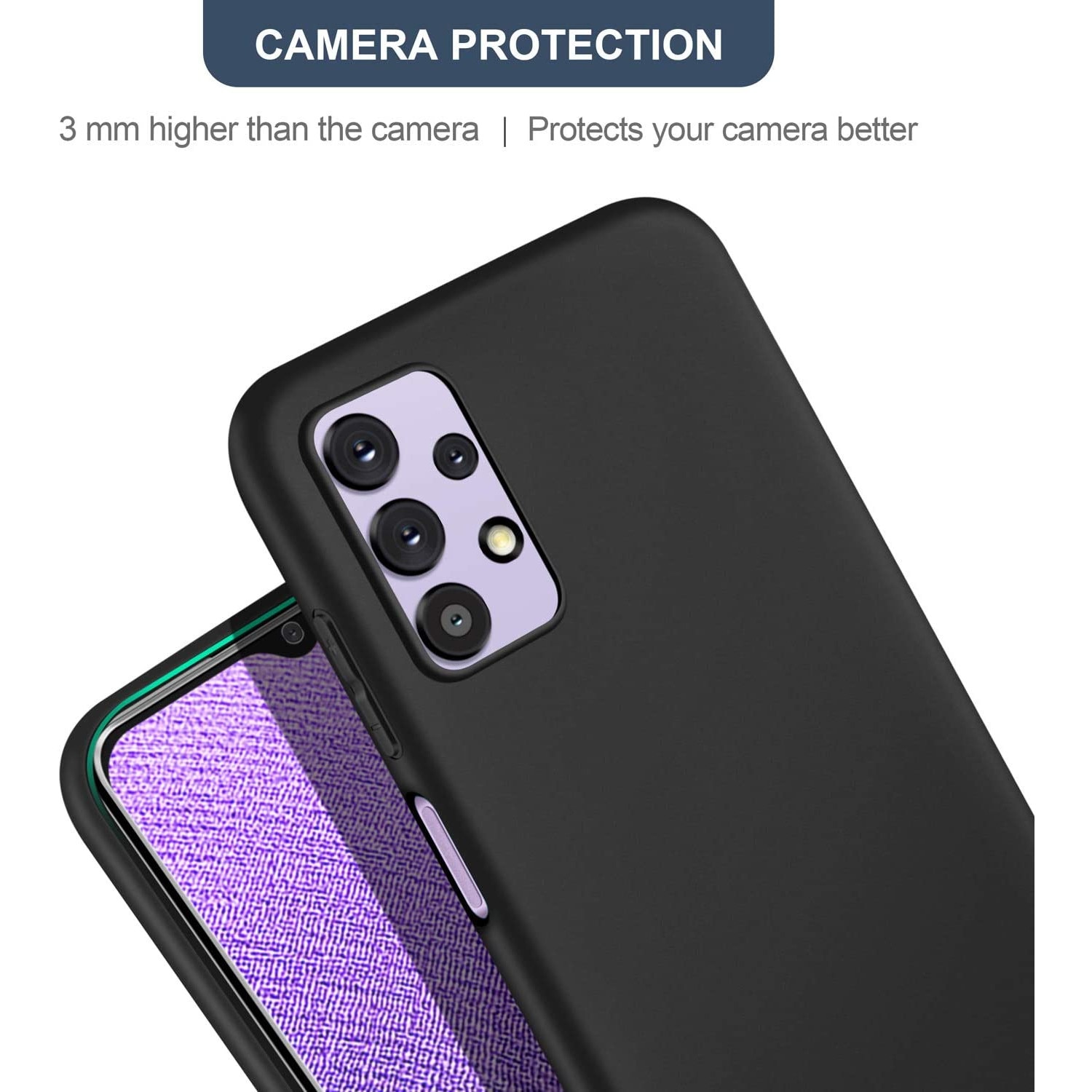Протектор за Samsung Galaxy A32 5G, със стъклени протектори - eMAG.bg