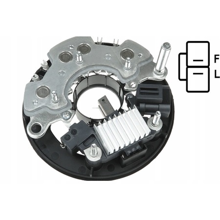 Punte diode cu regulator pentru alternator, AS-PL, Compatibil cu Opel ...