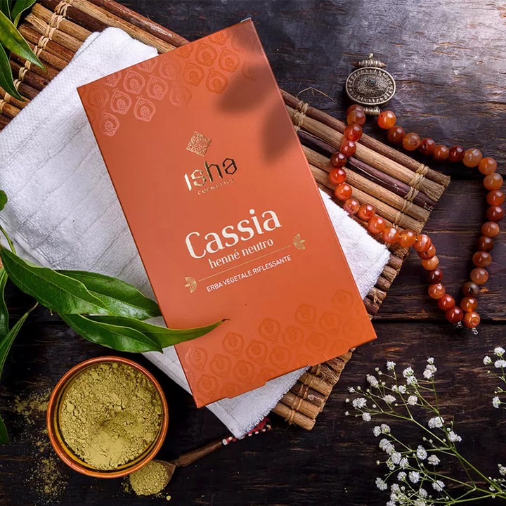 Henna neutra Isha, Cassia, 100g - eMAG.ro