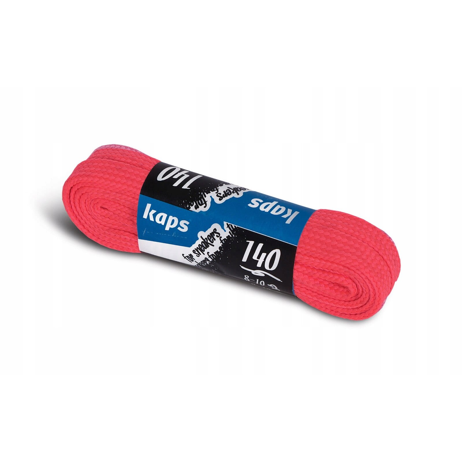 Sireturi plate pentru pantofi sport, KAPS, Poliester, Roz - eMAG.ro