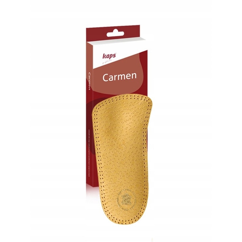 Set 2 branturi ortopedice picioare plate Carmen, Kaps, Piele naturala ...