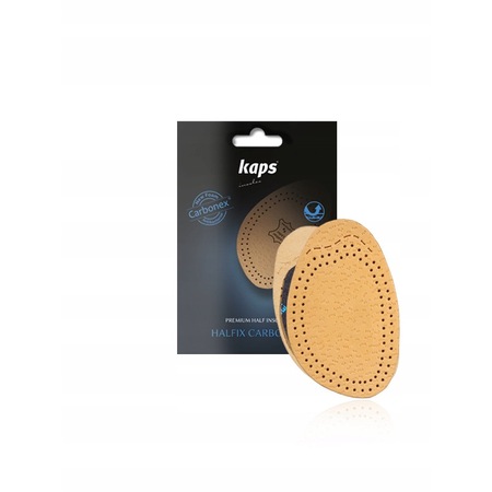 Полустелка Halfix Carbonex, Kaps, Естествена кожа, Бежово, 41-42 EU - eMAG.bg