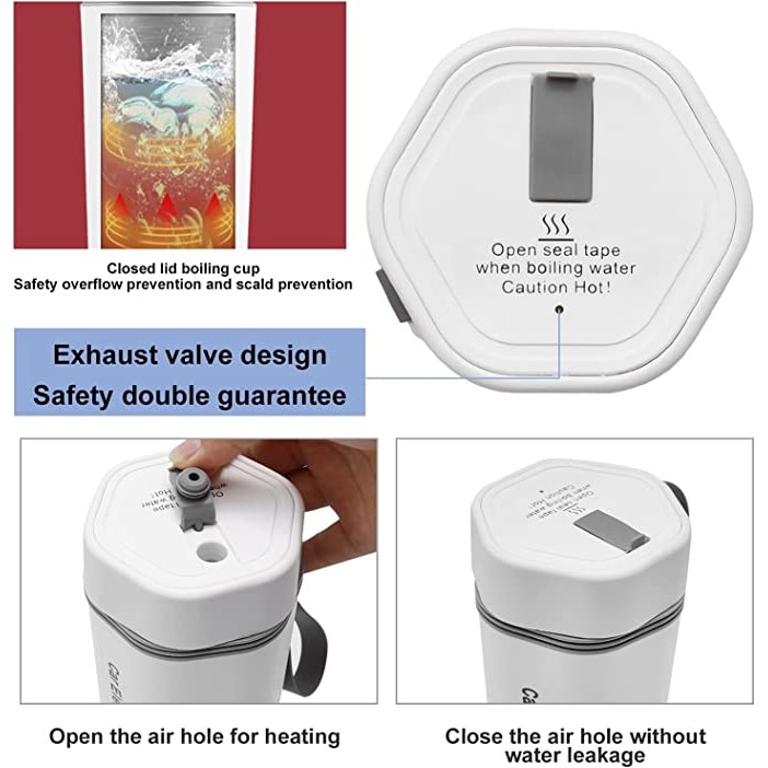 Cana termos electrica portabila, pentru masina, alimentare priza auto ...