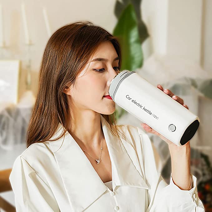 Cana termos electrica portabila, pentru masina, alimentare priza auto ...