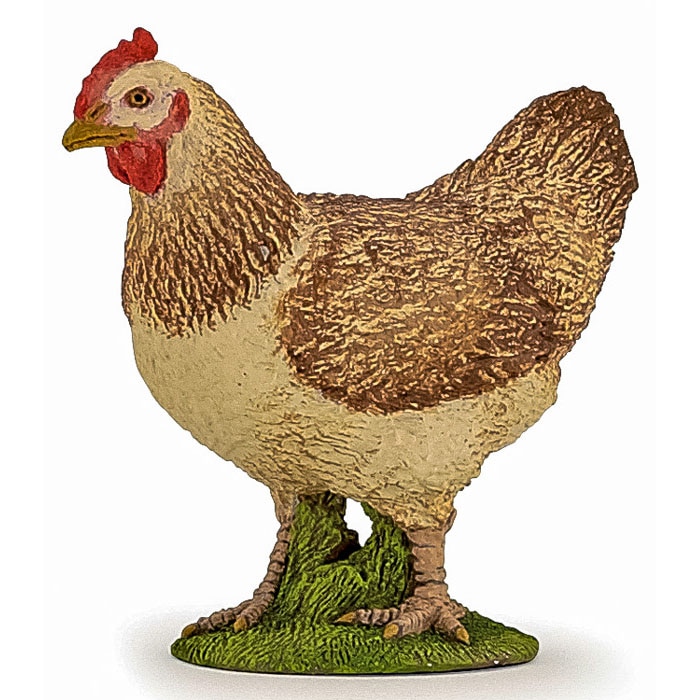 Figurina Papo - Animale de la ferma, Gaina Rosie - eMAG.ro