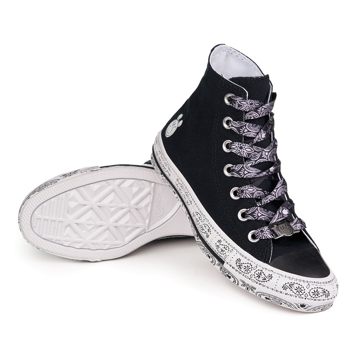Converse Ctas HI All Star Miley Cyrus Negru,Marime - eMAG.ro