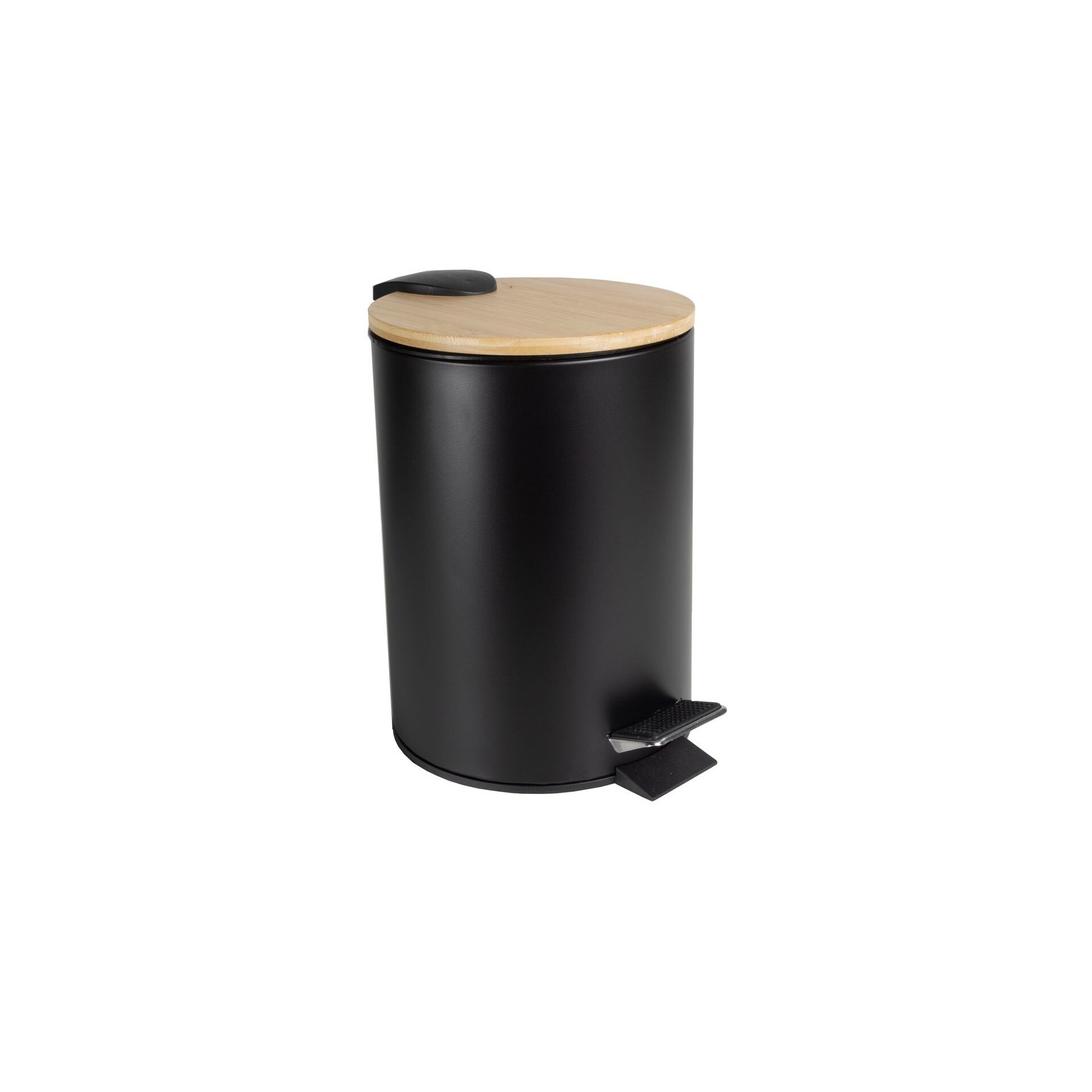 Cos de gunoi cu pedala, 3L, negru, Jotta Scandic - eMAG.ro