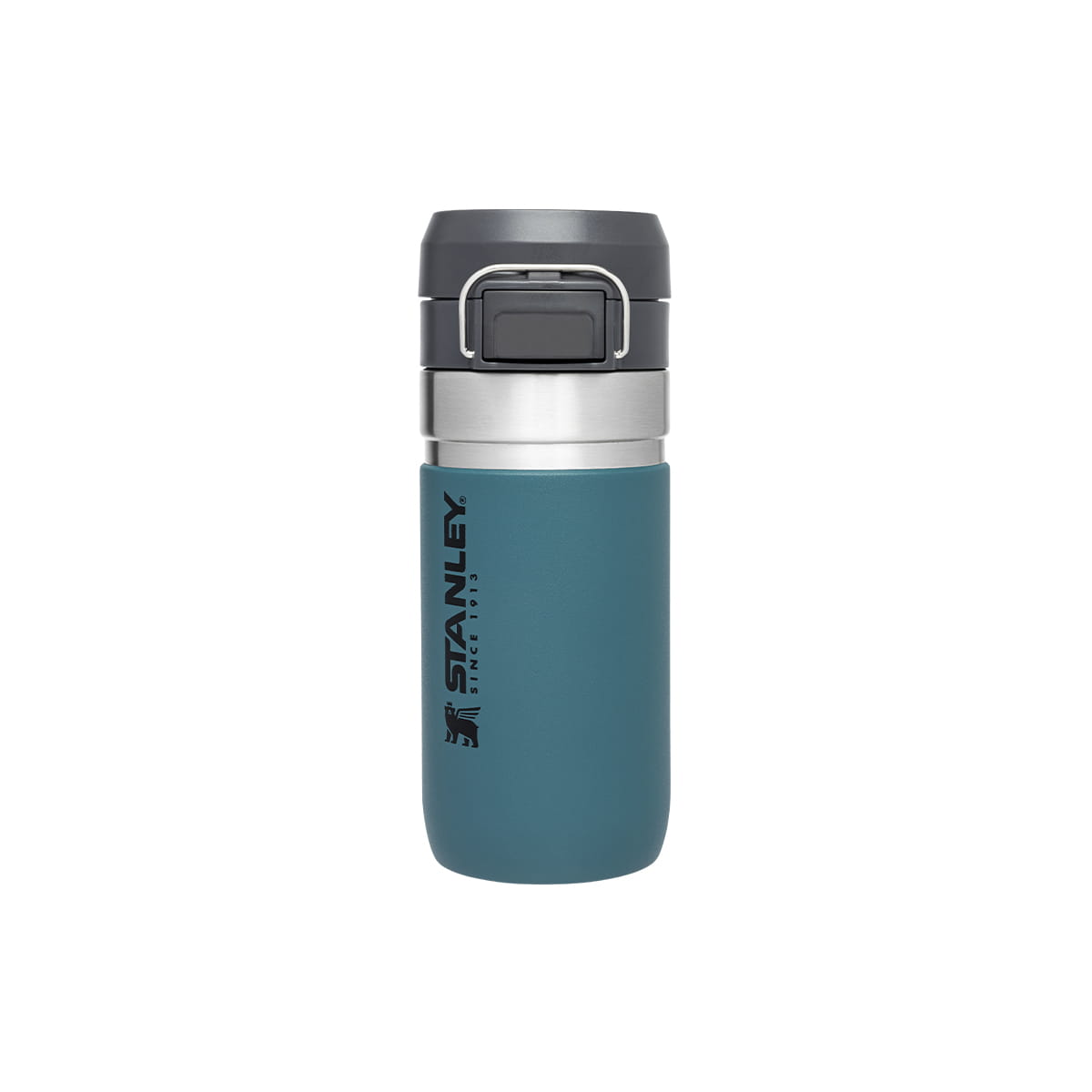 Sticla termica, Stanley, Inox, 0.47l, Turcoaz - eMAG.ro