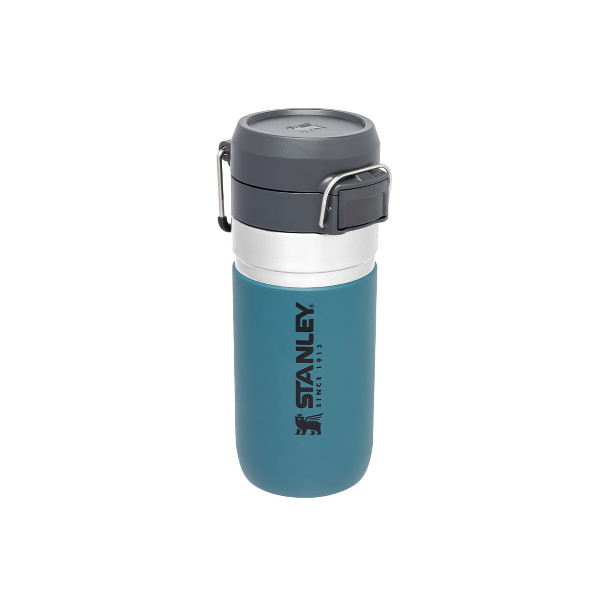 Sticla termica, Stanley, Inox, 0.47l, Turcoaz - eMAG.ro