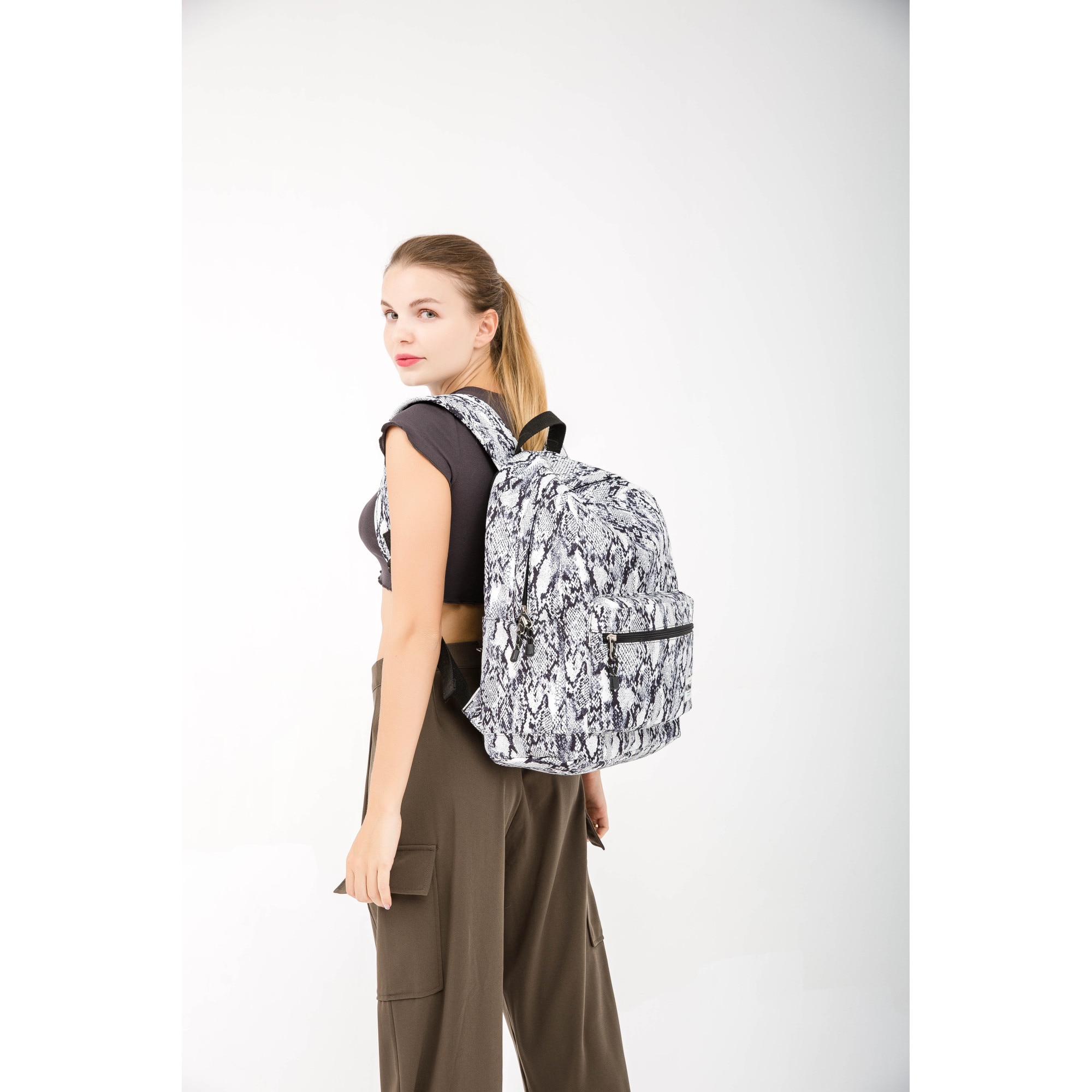 Rucsac Laptop, Kinmac, White Snake, 15.6" - eMAG.ro