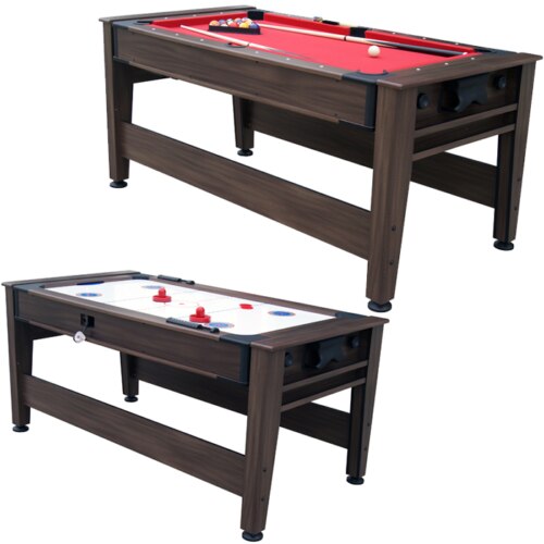 Masa de joc rabatabila Action One 2 in 1, Biliard si Air Hockey, Master ...