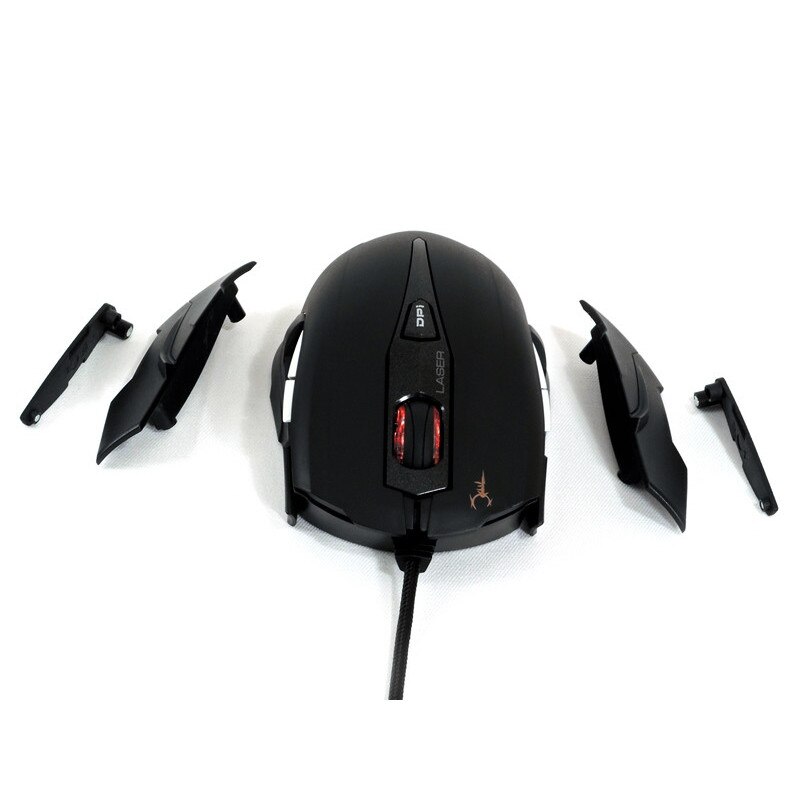 Gamdias Hades Laser – Gaming Laser Mouse cserélhető panelekkel (8200 ...