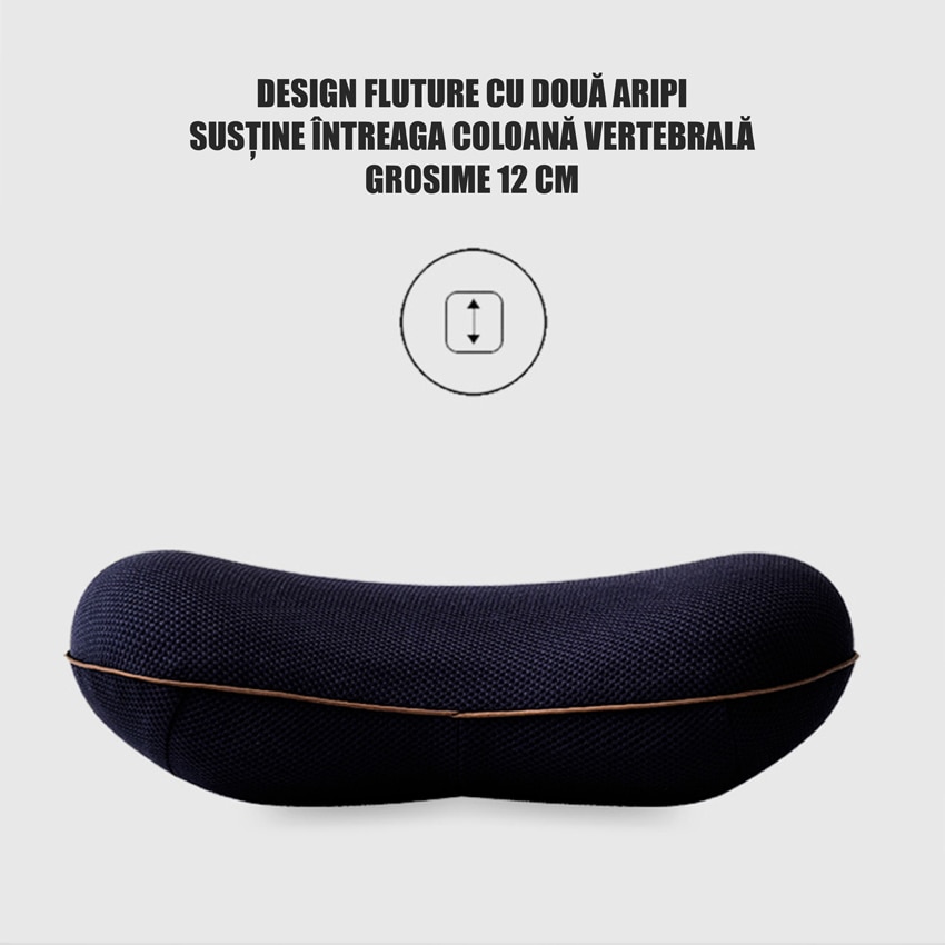 Set 2 Perne Ortopedice Linomag®, Perna lombara completa & Perna sezut ...