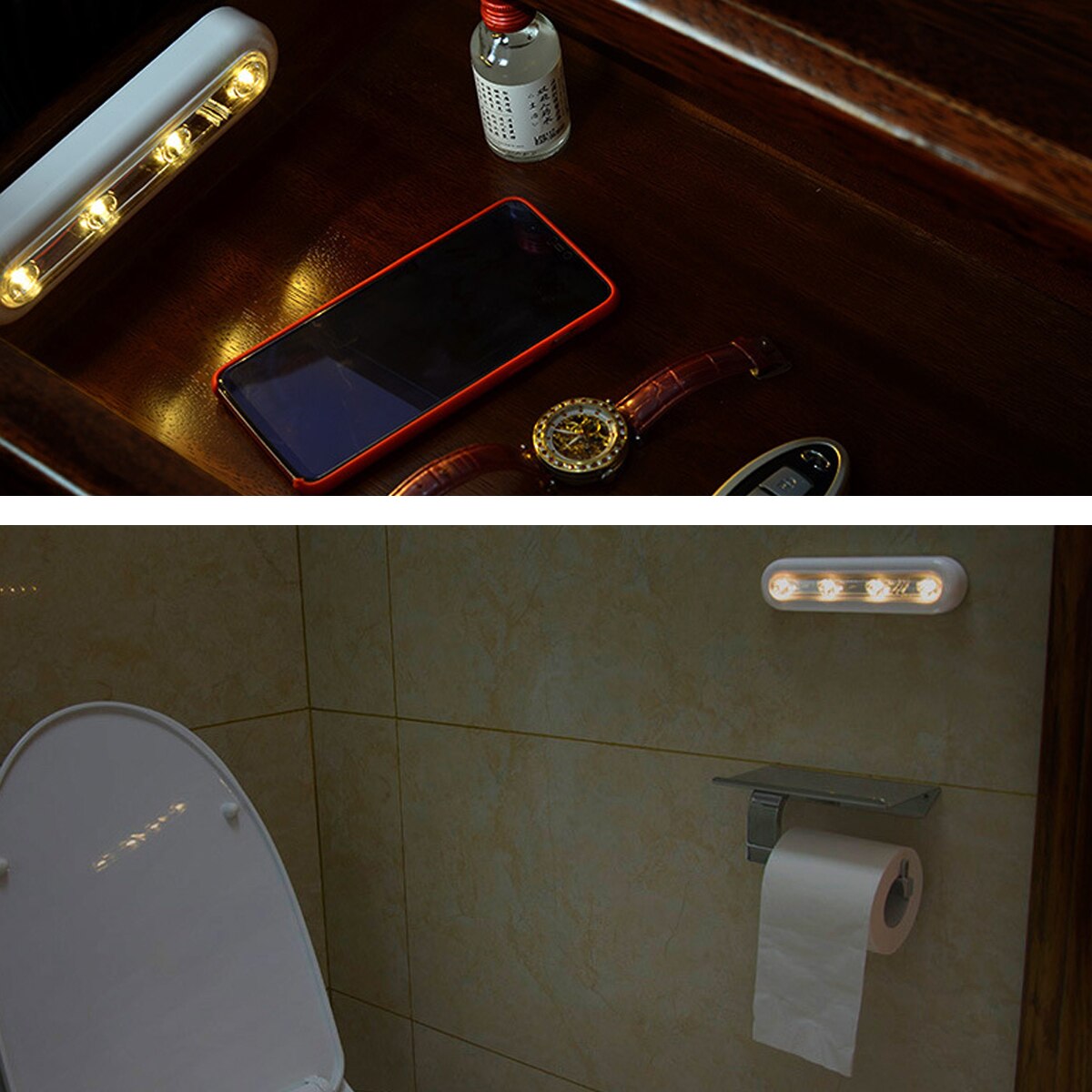 Lampa led cu Senzor Tactil, SDLOGAL, pentru dressing, dulap de ...