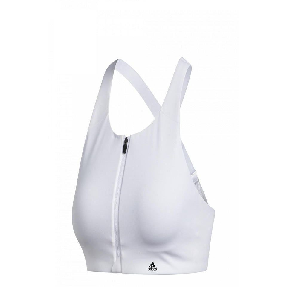 Bustiera Dama, Ultimate BRA, Adidas FL2388, Culoare Alb, Marime 90/C ...