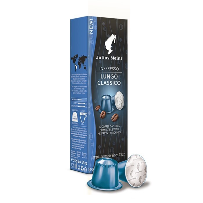 Capsule cafea Julius Meinl Lungo Classico, 10 capsule, compatibile ...