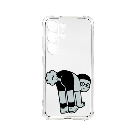 Силиконов калъф BestCase за Samsung Galaxy S23 Ultra, Farting, 1.5MM ...