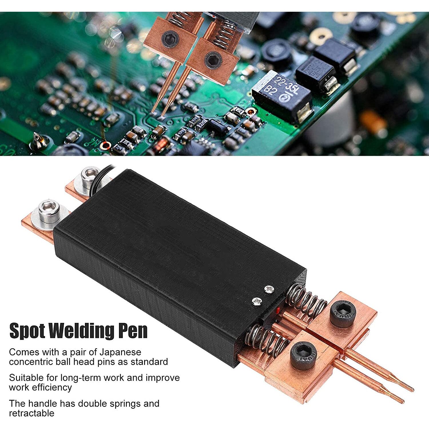 Instrument portabil de sudura cu declansare automata, Alama, Negru ...