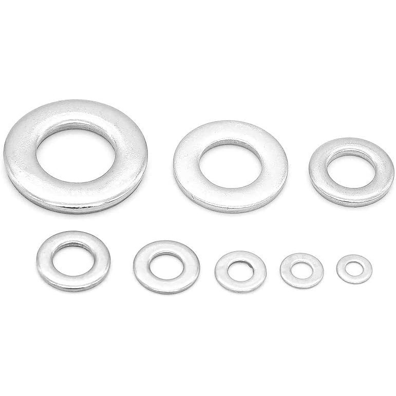 Kit asortiment de saibe plate, Otel inoxidabil, 360 de bucati, M2 M2.5 ...